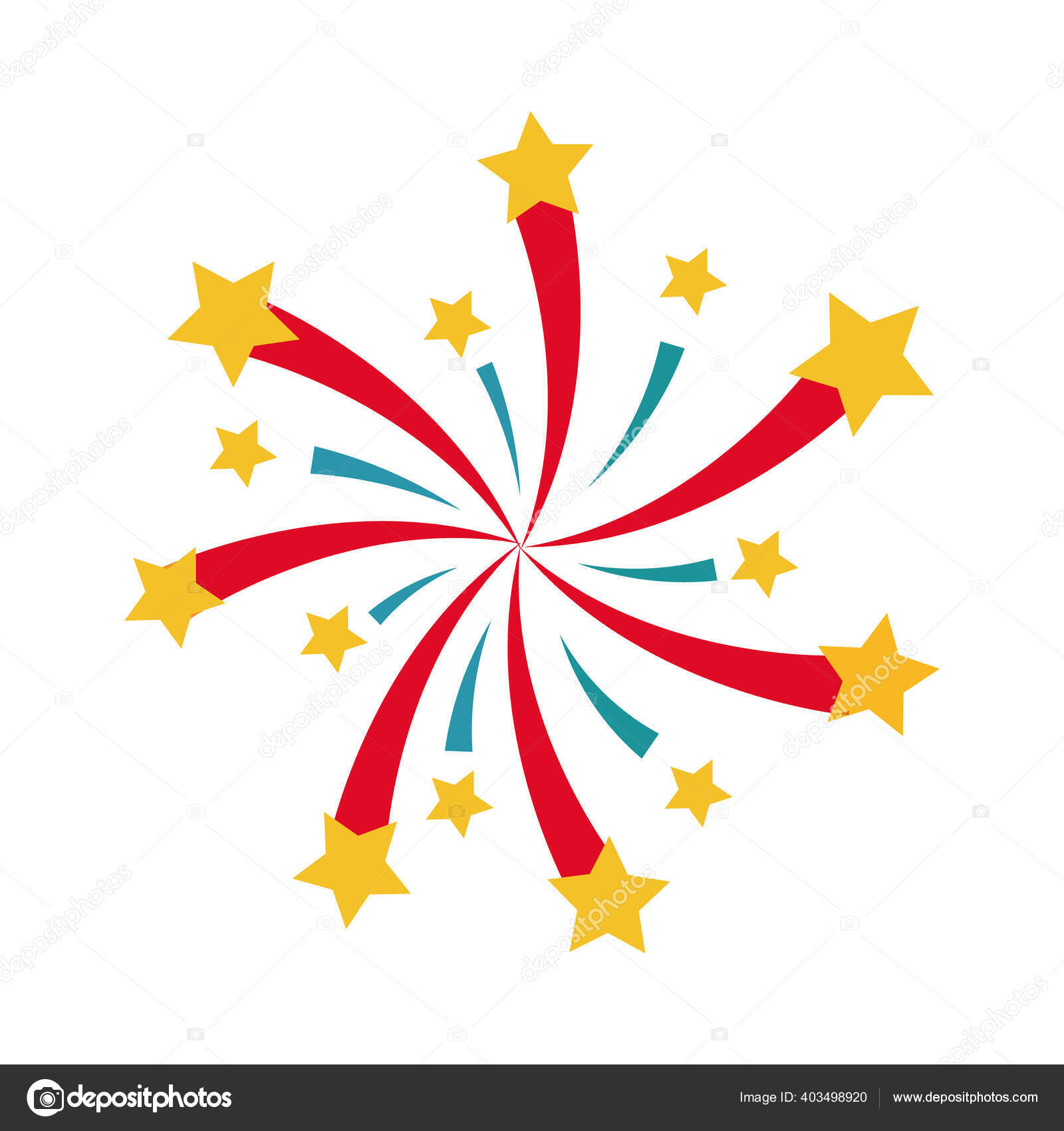 Fireworks splash stars flat style icon Stock Vector by ©yupiramos 403498920 Fireworks splash stars flat style icon Stock Vector by ©yupiramos 403498920