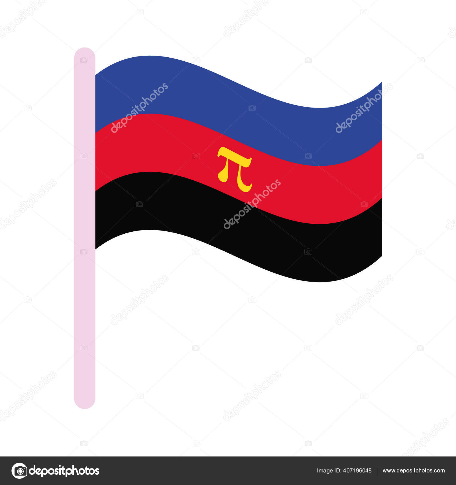 Polyamory Pride Flag Flag Of Sexual Orientation Multy Style Icon Stock