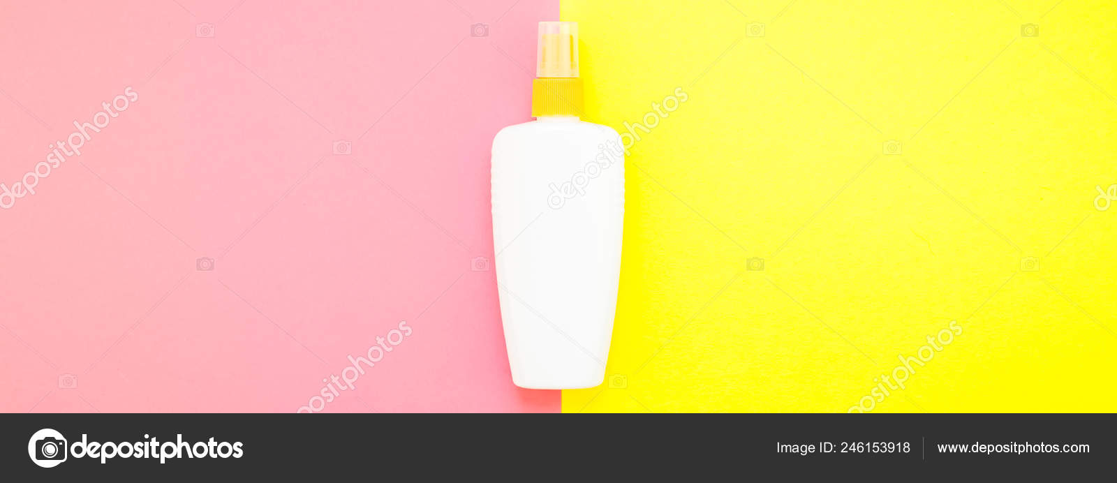 Sunscreen Bottle Blank