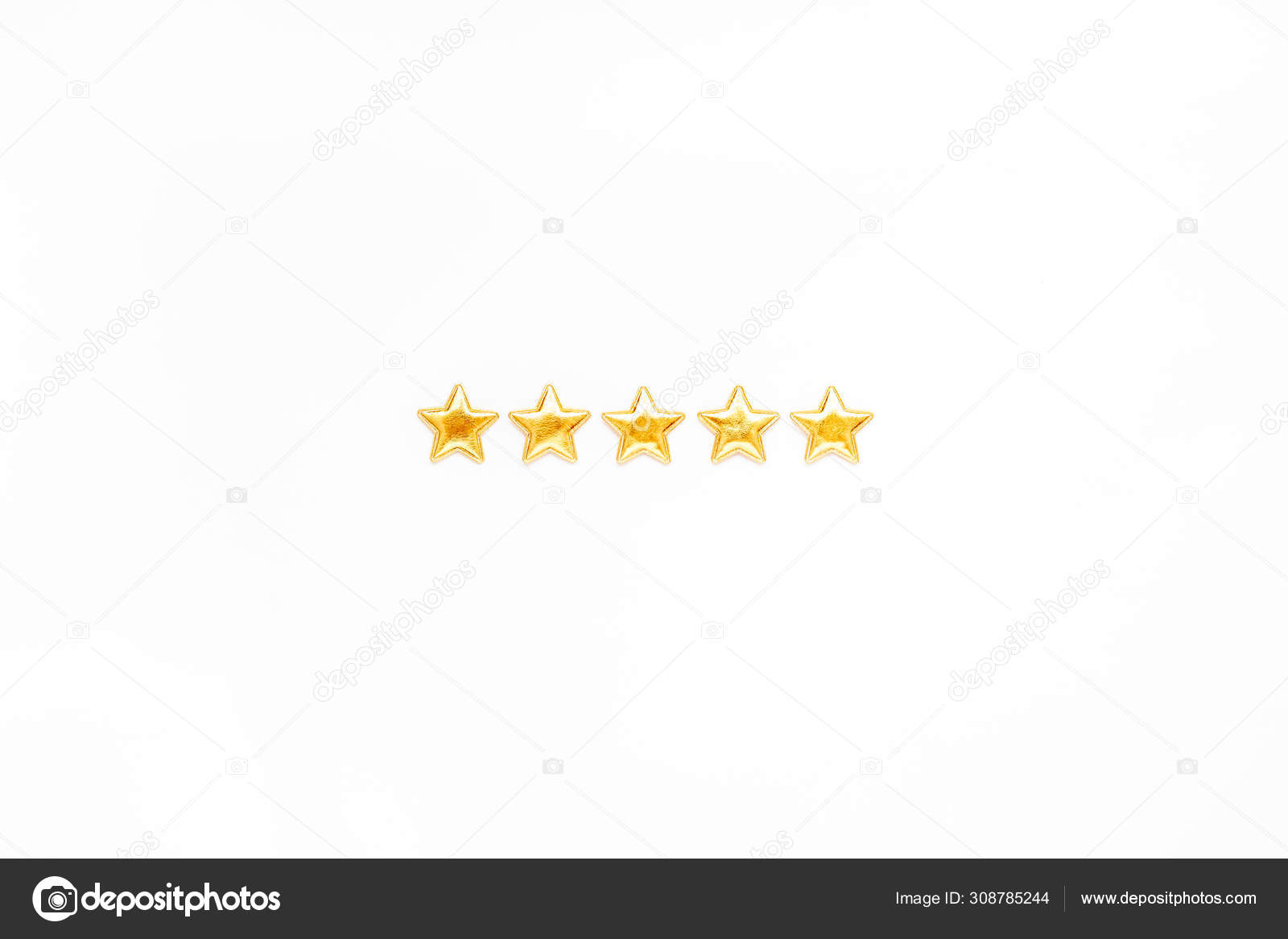 Five stars Customer Experience Feedback Concept Stock Photo by ...