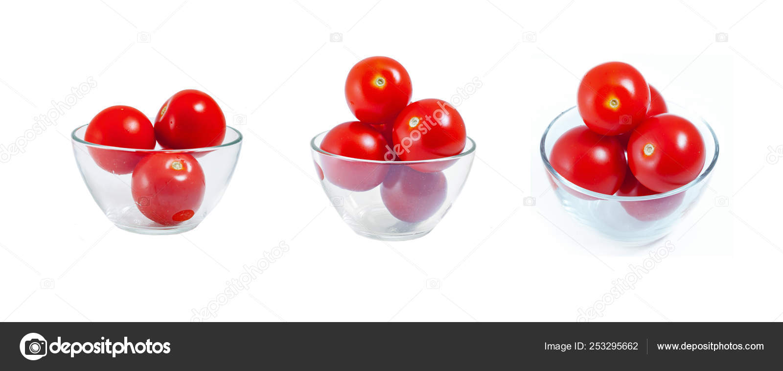 Romato sliced, set isolated on the white background Stock Photo by ...