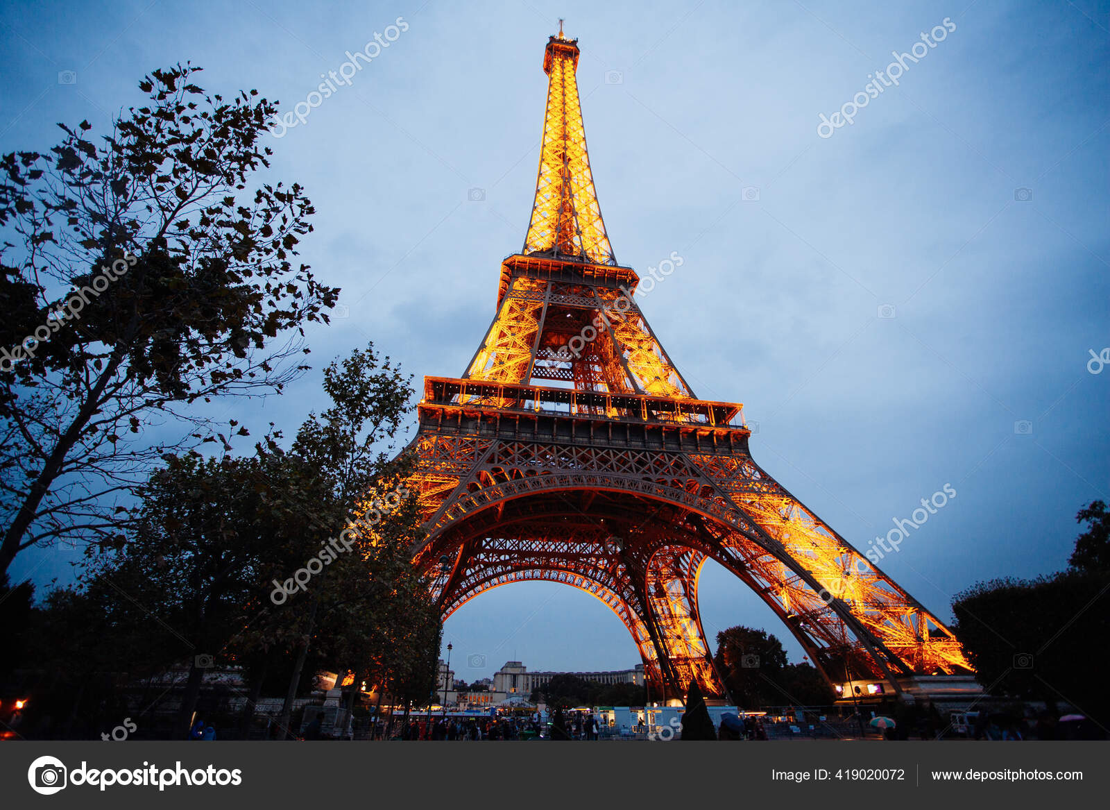 Paris September 2016 Illuminated Eiffel Tower Dusk Tower Most Visited ... Paris September 2016 Illuminated Eiffel Tower Dusk Tower Most Visited ...