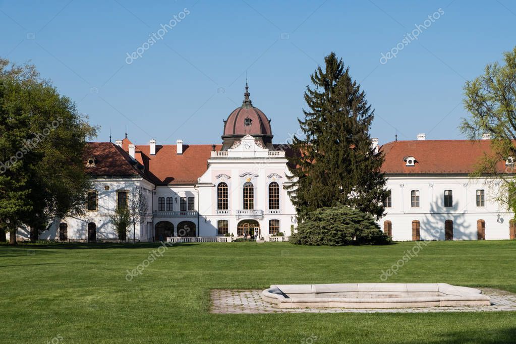 GODOLLO, HUNGRÍA - 22 DE ABRIL DE 2018: El Palacio Real de Godollo fue ...
