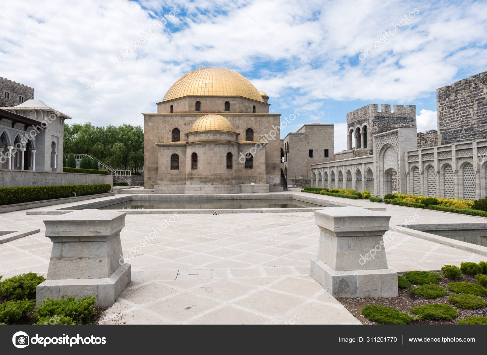 Rabati medieval castle complex in Akhaltsikhe, Georgia. – Stock ...