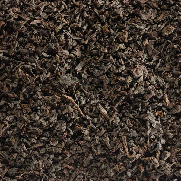 Dark Loose Leaf Tea Background, Black Golden Leaves Blend Texture ...