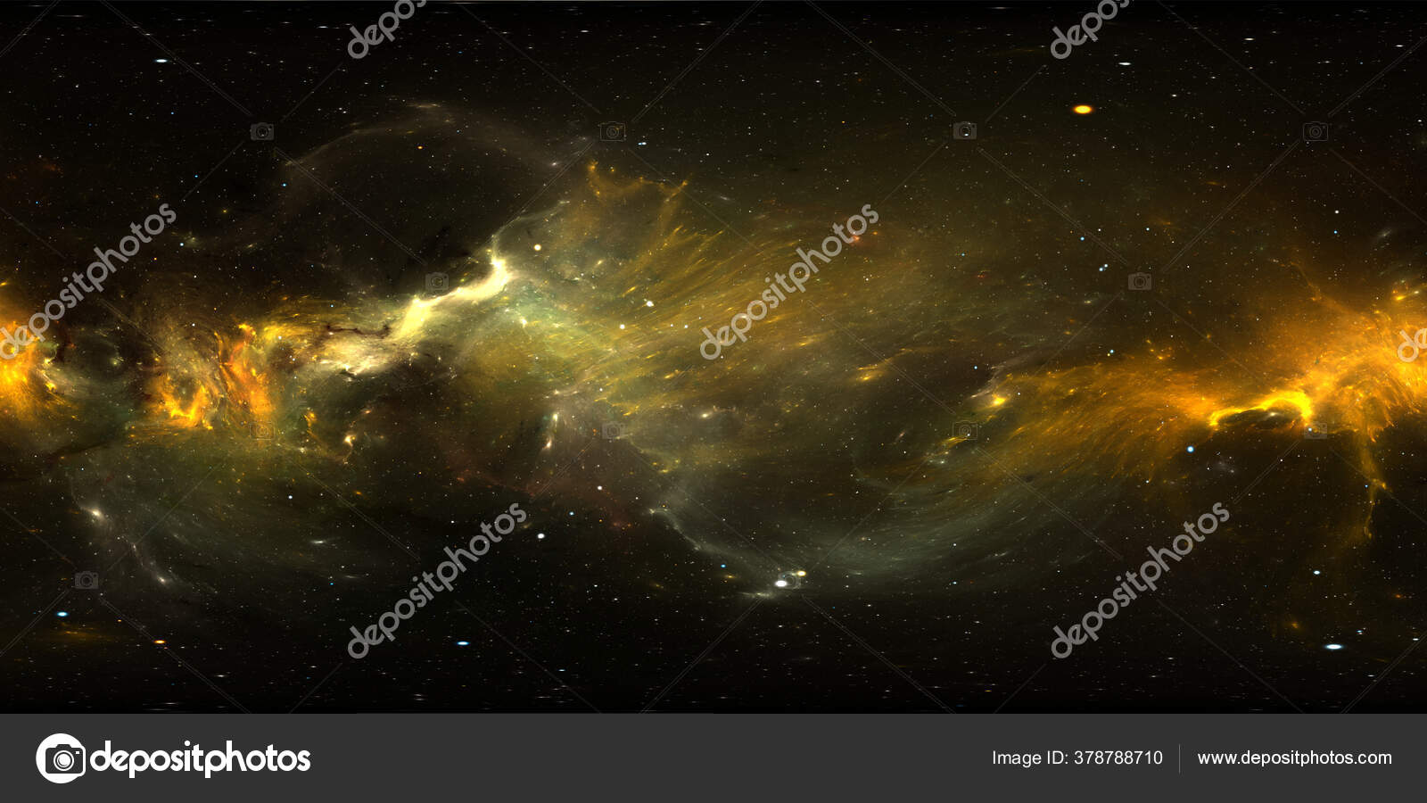 360 Degree Space Nebula Panorama Equirectangular Projection Environment ...