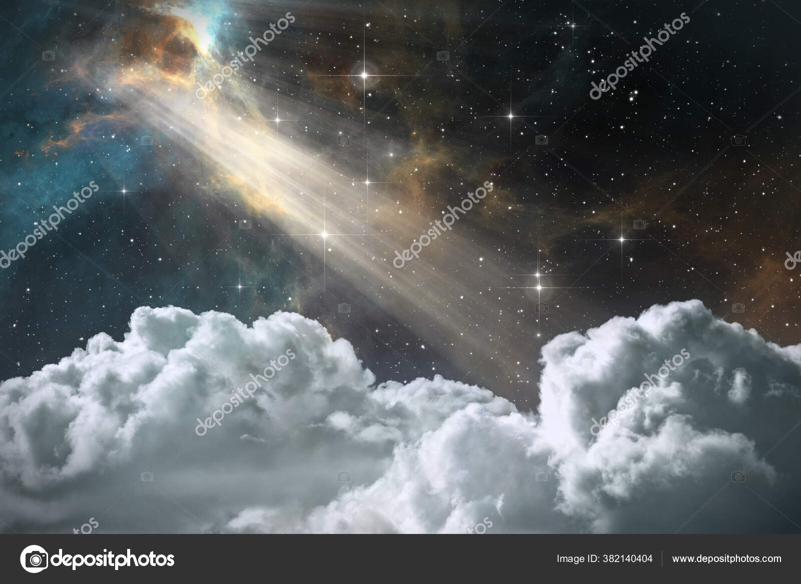 Nebula Sky Night Clouds