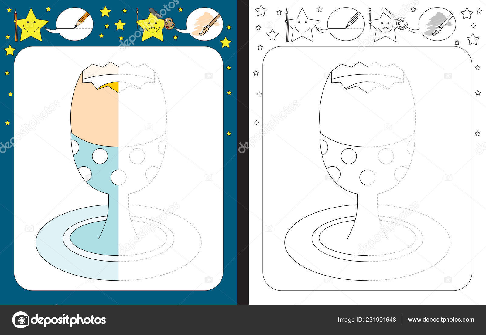 Hoja Trabajo Preescolar Para Practicar Habilidades Motoras Finas Trazar ...