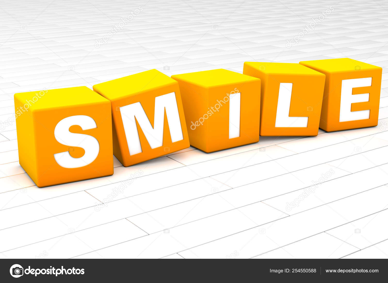 Smile word illustration Stock Photo by ©Spectral 254550588