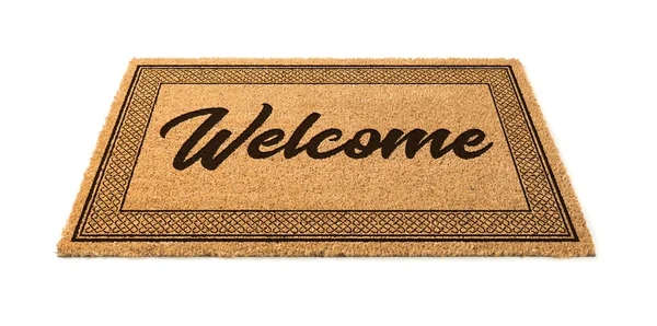 Welcome mat Stock Photos, Royalty Free Welcome mat Images | Depositphotos