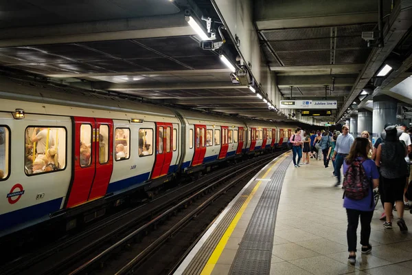 A train in the London Underground – Stock Editorial Photo © kmiragaya ...