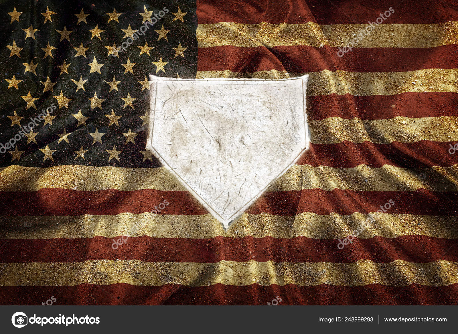 Baseball Home Plate Base Ball Homeplate American Sports Competit ...