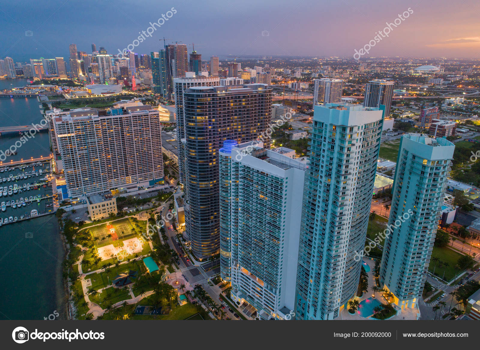 Aerial Shot Building