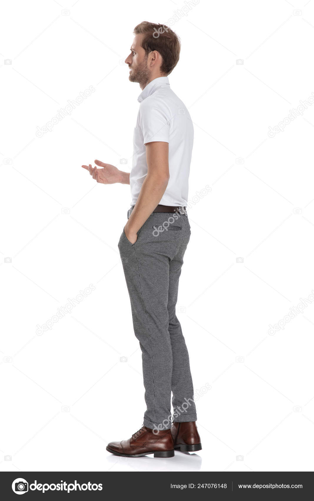 People Standing Talking