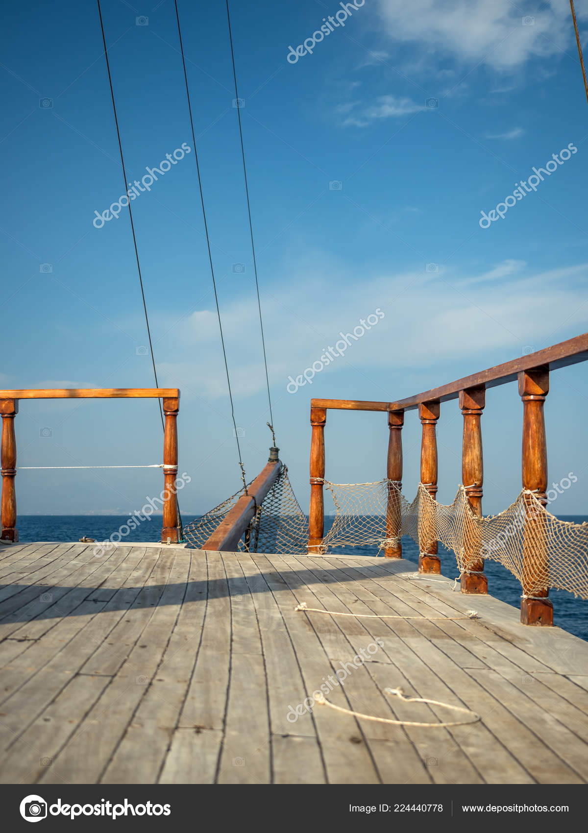 Old Ship Tackles Old Sailing Ship Vessel Background Stock Photo by ...