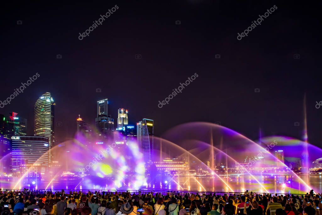 Espectros Luz y Agua Show Marina Bay Sand Casino Hotel Downto 2023