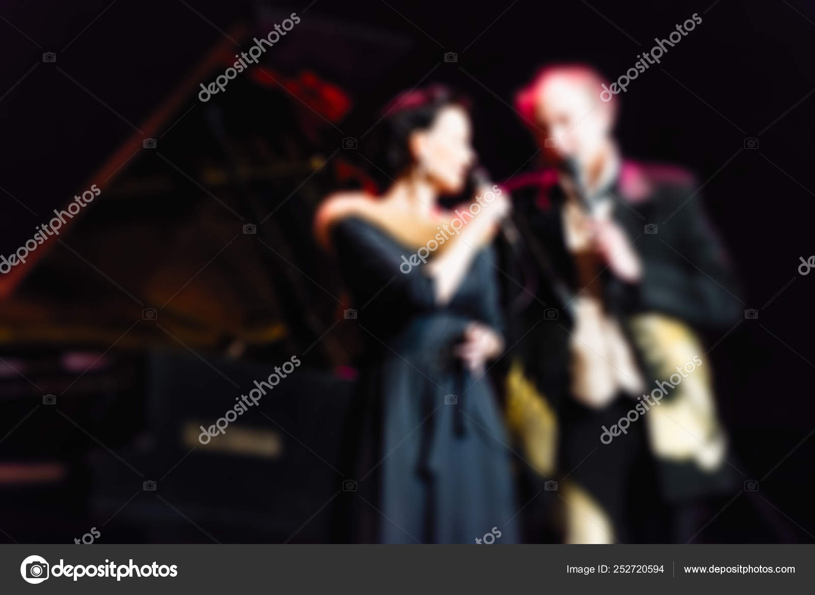 Jazz concert theme blur background Stock Photo by ©nikitabuida 252720594