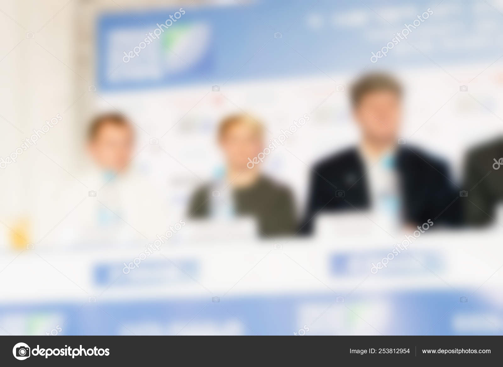 Sports world cup seeding ceremony theme blur background – Stock ...