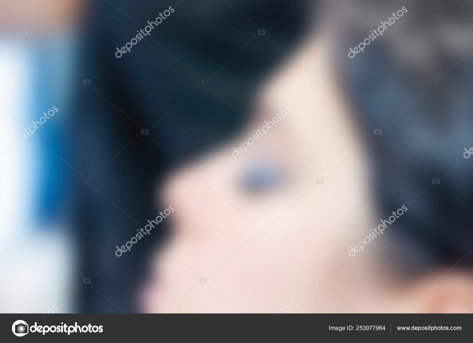 Makeup artist and model theme blur background Stock Photo by ...