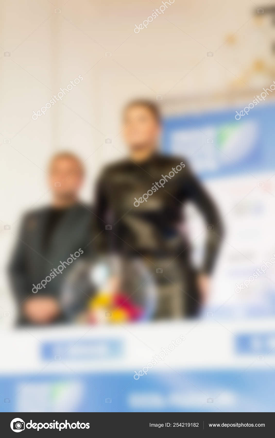 Sports world cup seeding ceremony theme blur background Stock Photo by ...