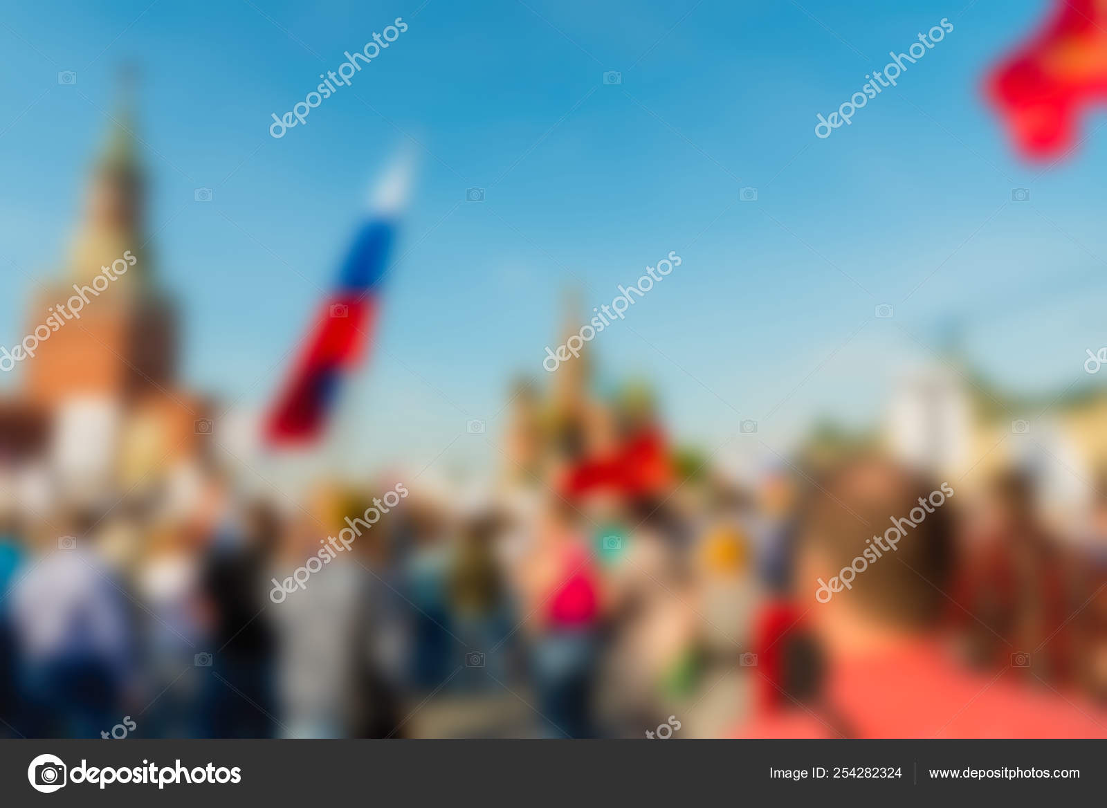 Large crowd parade theme blur background Stock Photo by ©nikitabuida ...