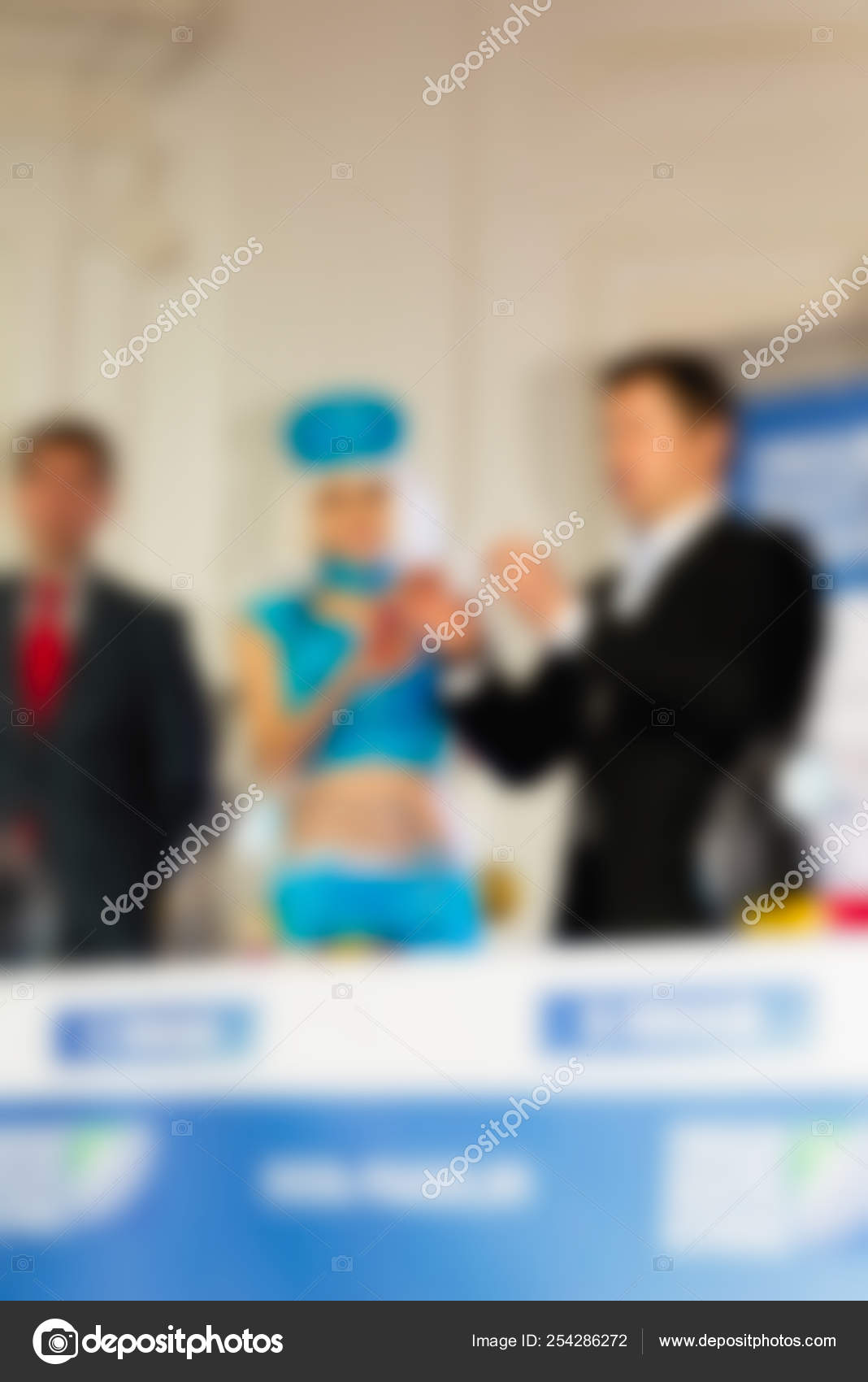 Sports world cup seeding ceremony theme blur background Stock Photo by ...