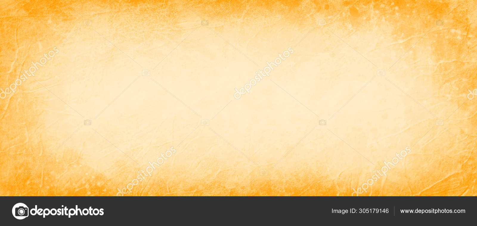 Old Beige Background Bright Orange Border Abstract Vintage Background ...