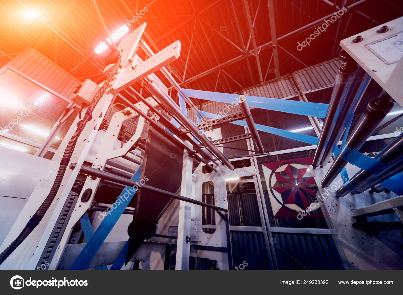 Modern Automated Production Line Factory Plastic Bag Manufacturing ...