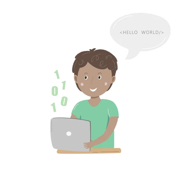 Kids coding Vector Art Stock Images | Depositphotos