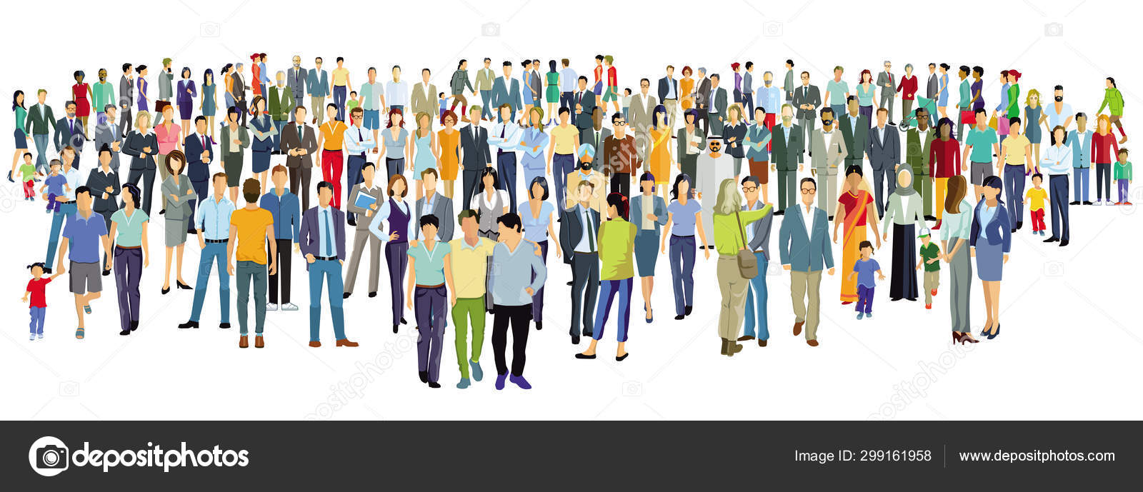 Lots Of People Together