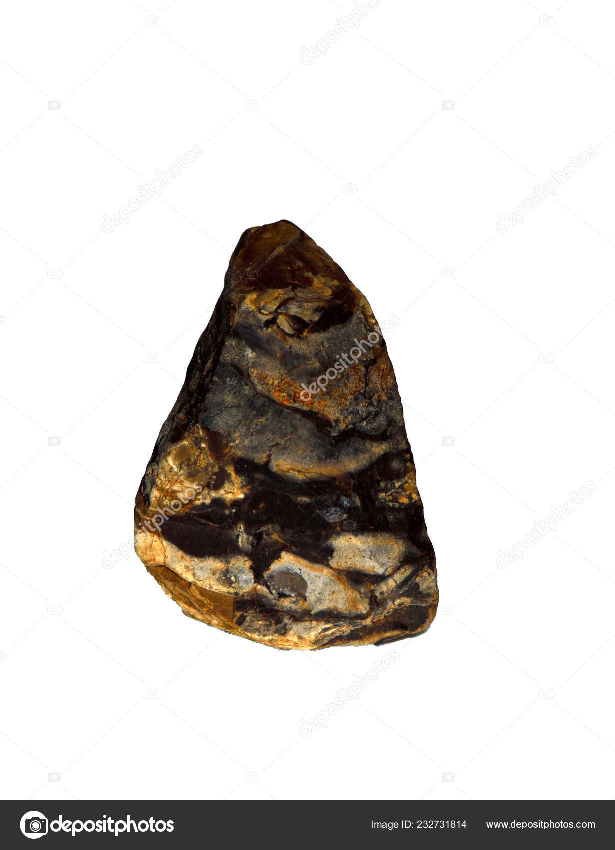 Stone Valley Tymna Depression Located South Arava Desert Israel White ...