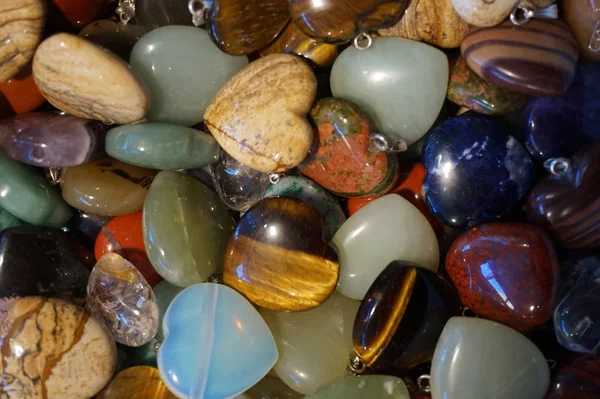 Collection of gems and minerals — Stock Photo © jonnysek #24307385