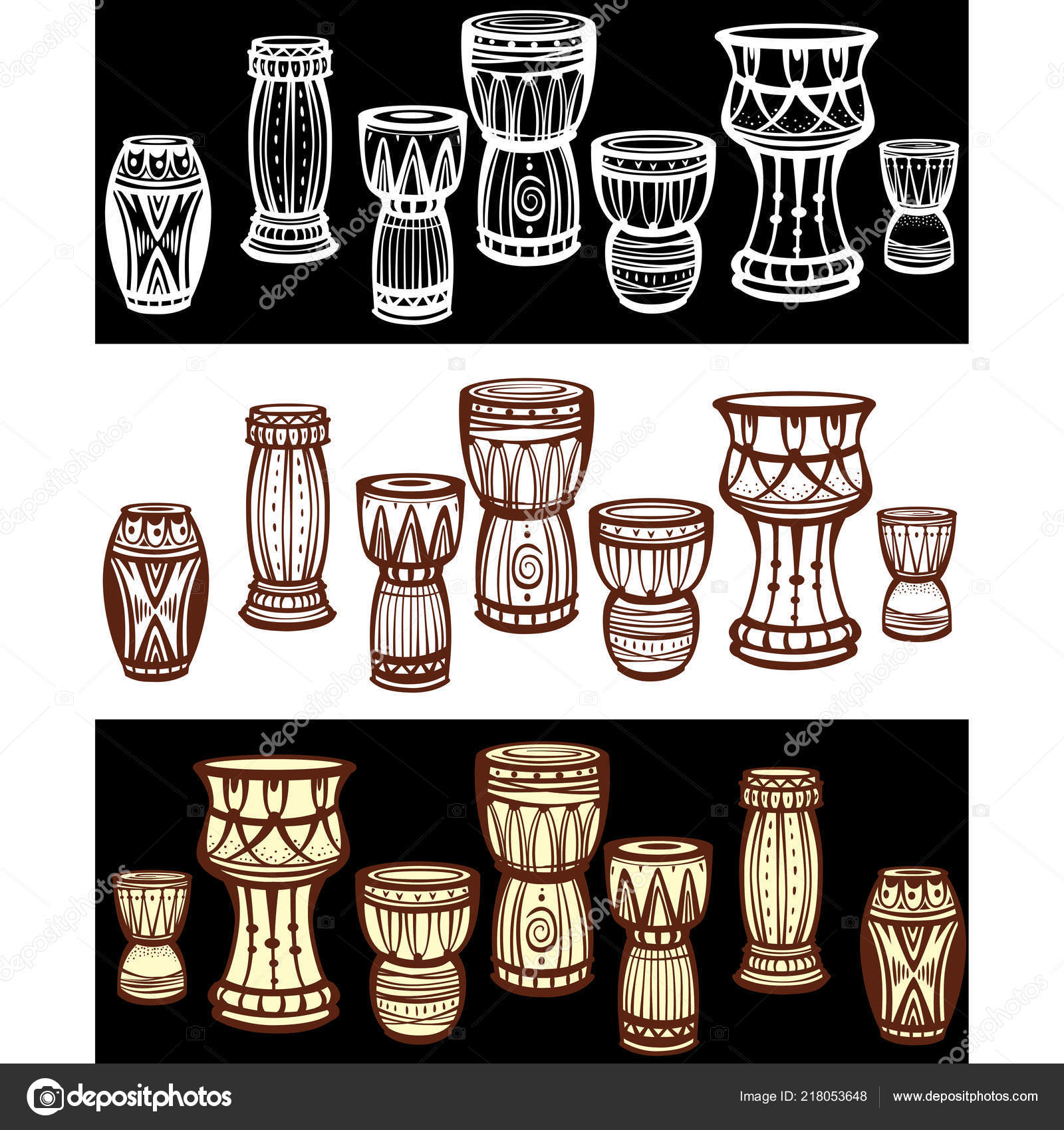 African Drum Designs