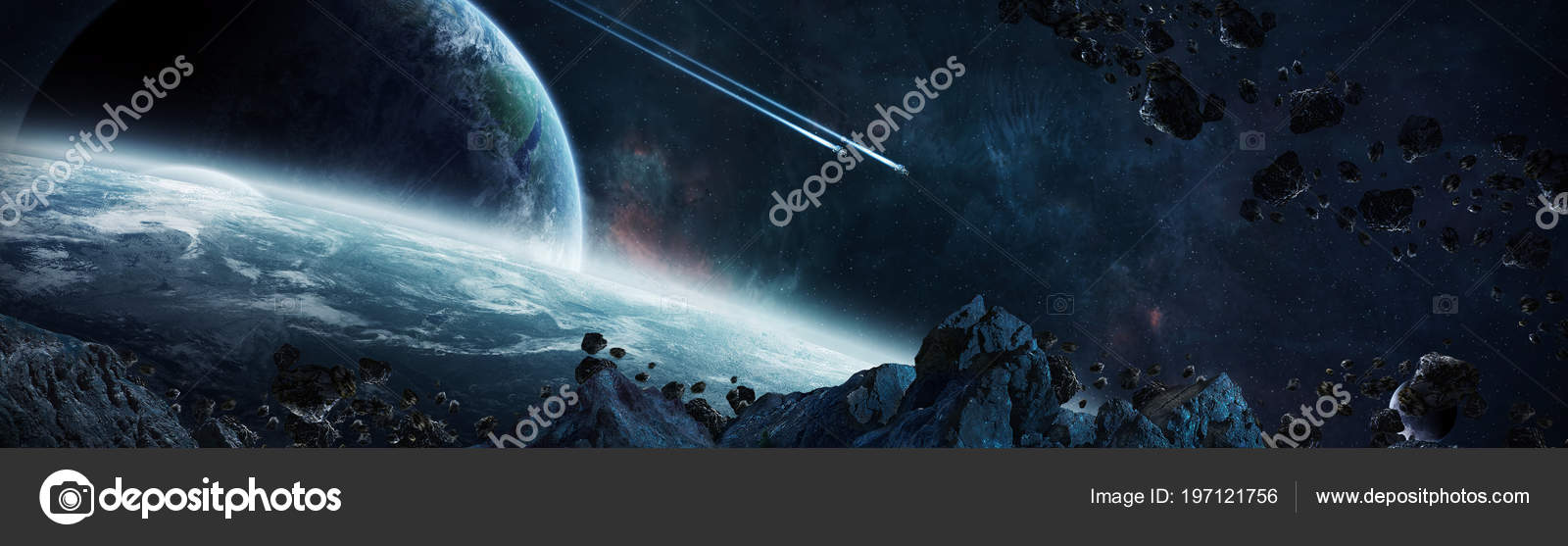 Panorama View Of Solar System