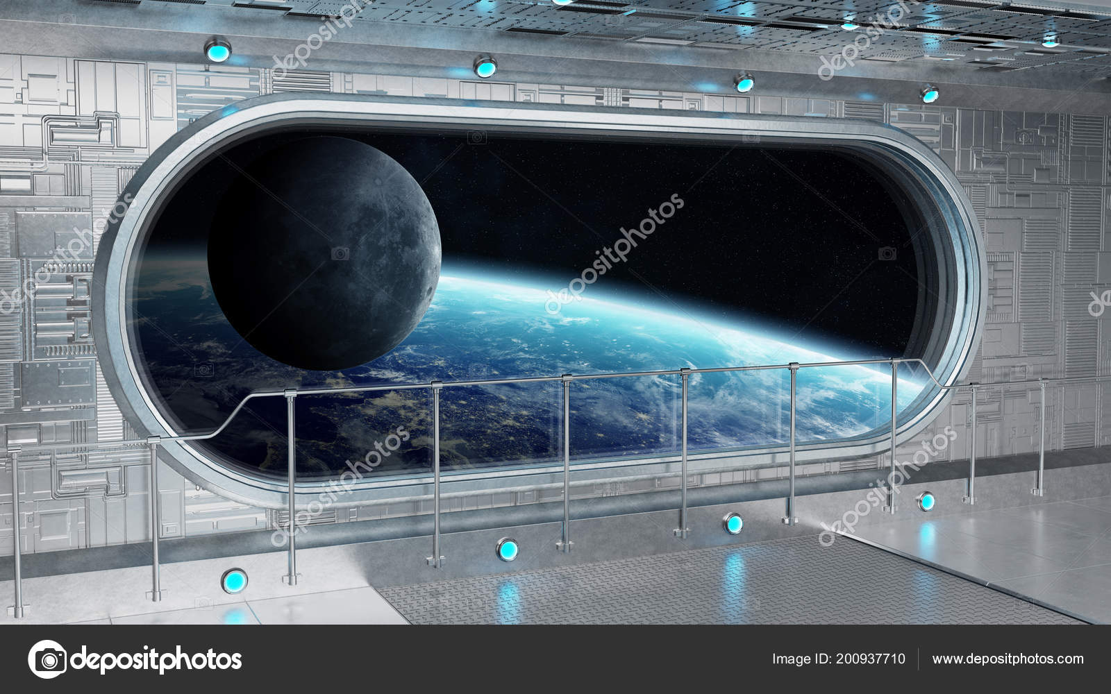 Round Spaceship Nasa