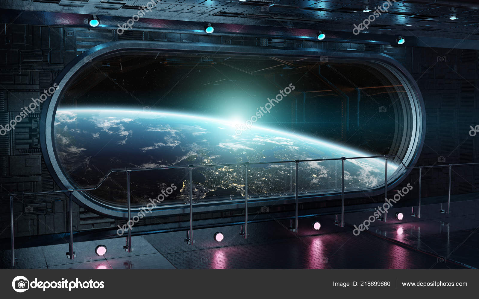 Round Spaceship Nasa