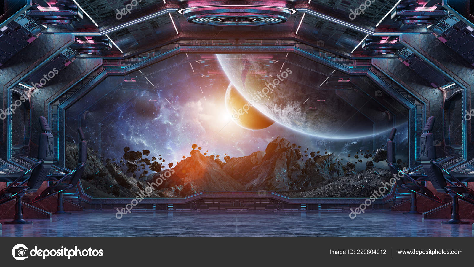 Фото Космического Корабля В Космосе — New-Freepik.Ru