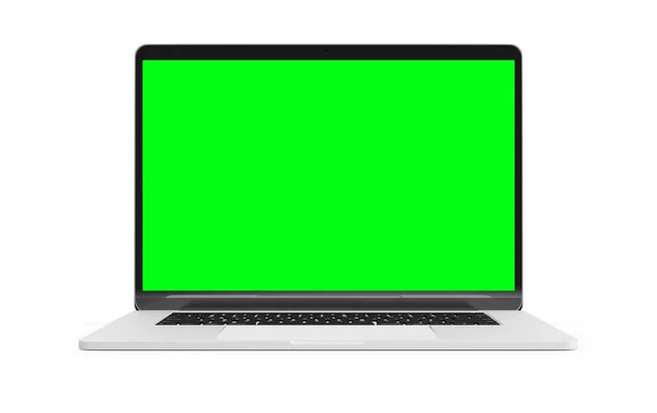 Laptop with green screen Stock Photos, Royalty Free Laptop with green ...