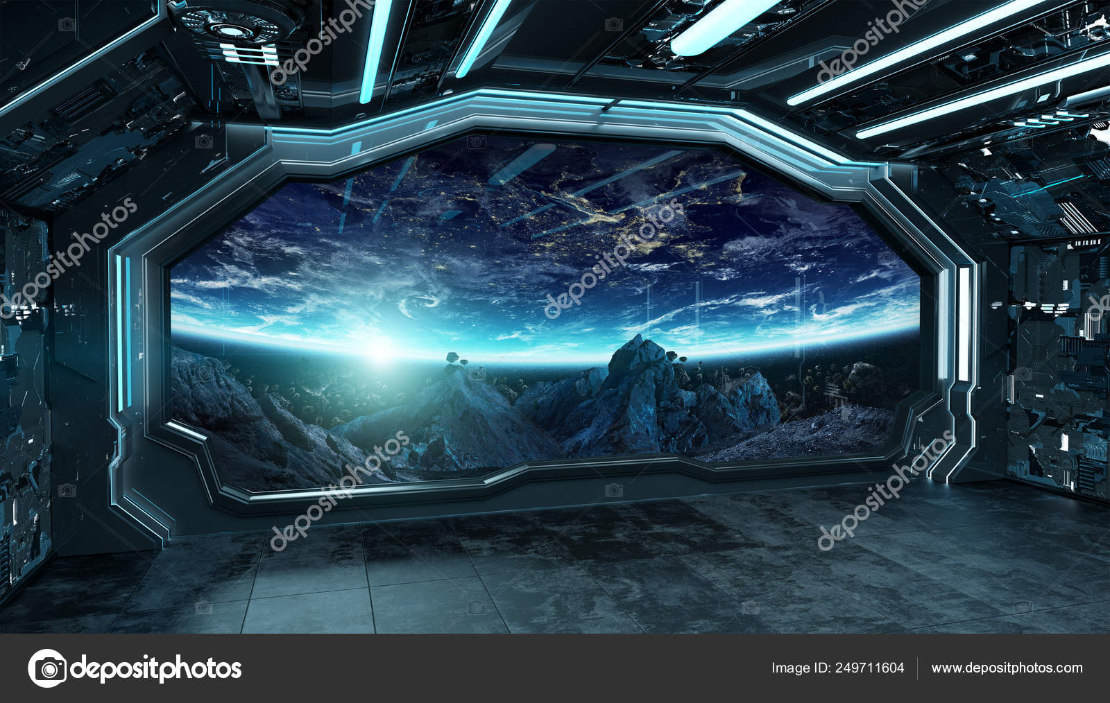 Nasa Futuristic Interior Design