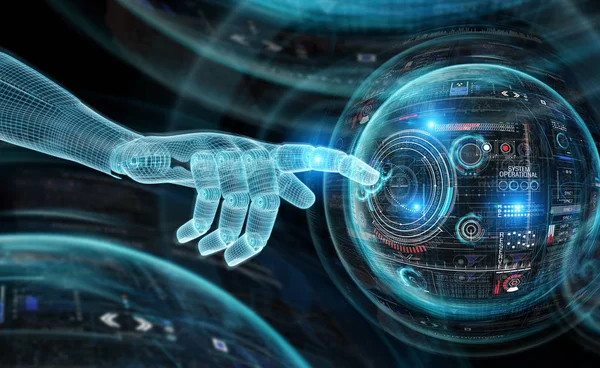 Blue robot Stock Photos, Royalty Free Blue robot Images | Depositphotos