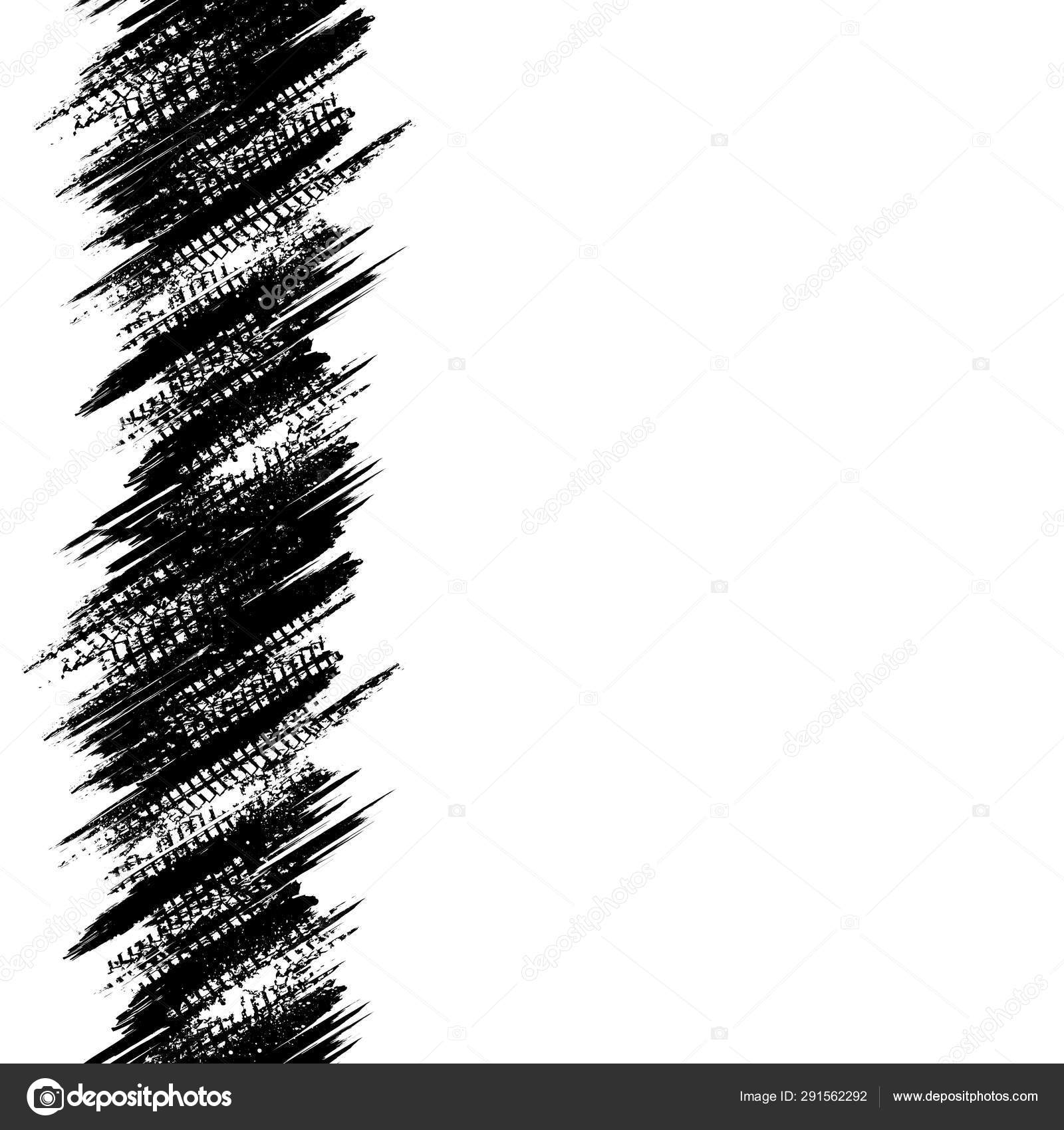 Black grunge tire track background Stock Vector by ©longquattro 291562292