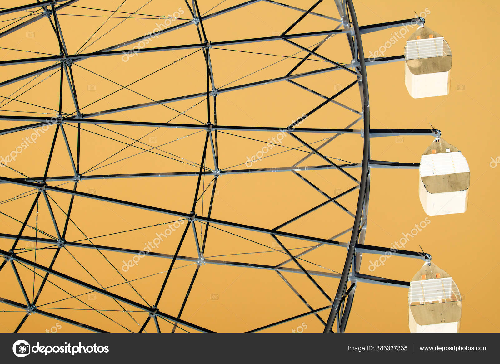 Ferris Wheel Inversion Park Nature — Stock Photo © schankz #383337335