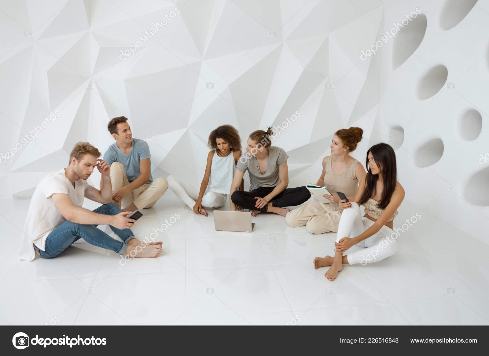 Diverse People Digital Device Connection Technology Concept. Stock ...