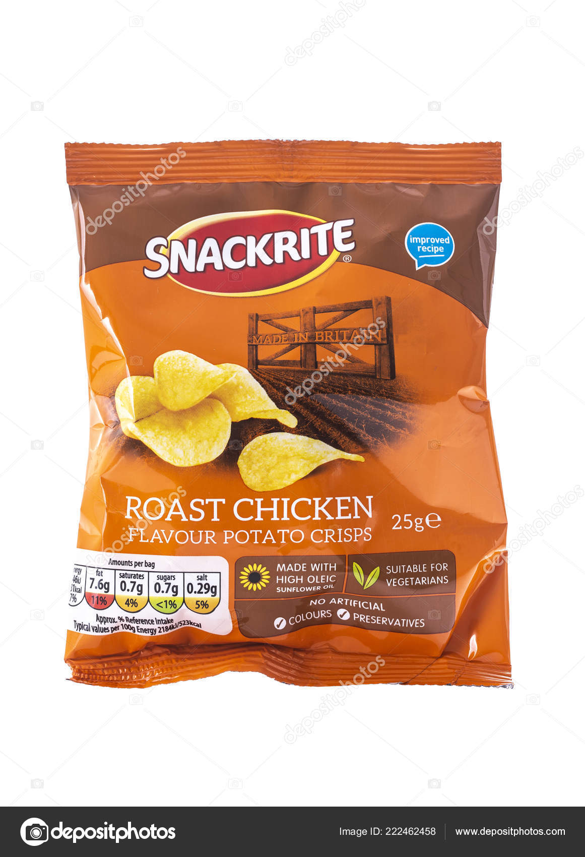 Swindon October 2018 Packet Snackrite Roast Chicken Flavour Potato ...