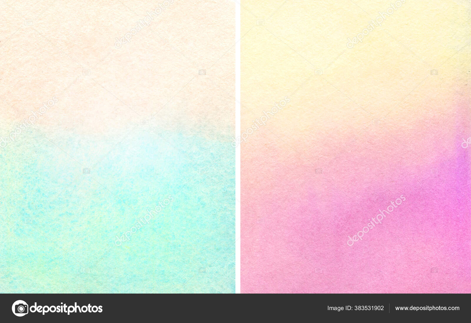 Set Watercolor Abstract Backgrounds Natural Pastel Colors Light ...