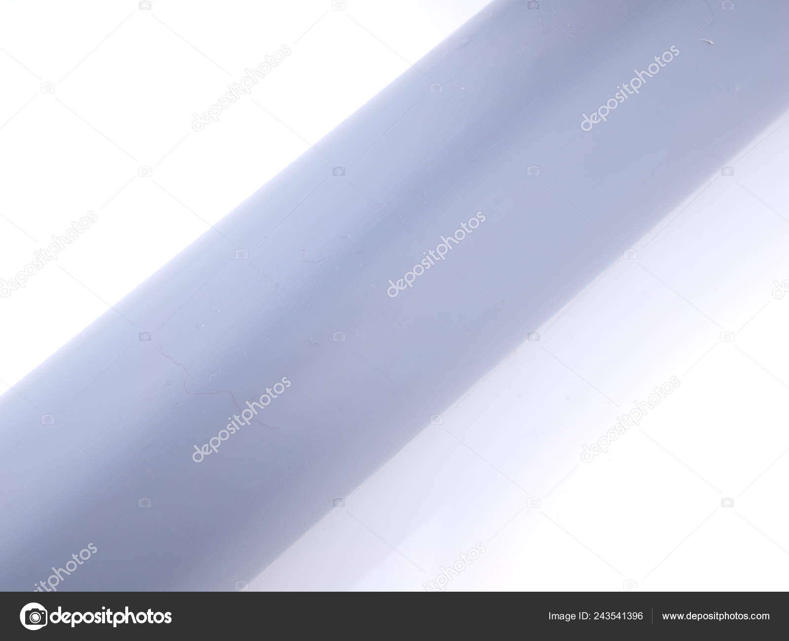 Plastic Pipe White Background — Stock Photo © Enskanto #243541396