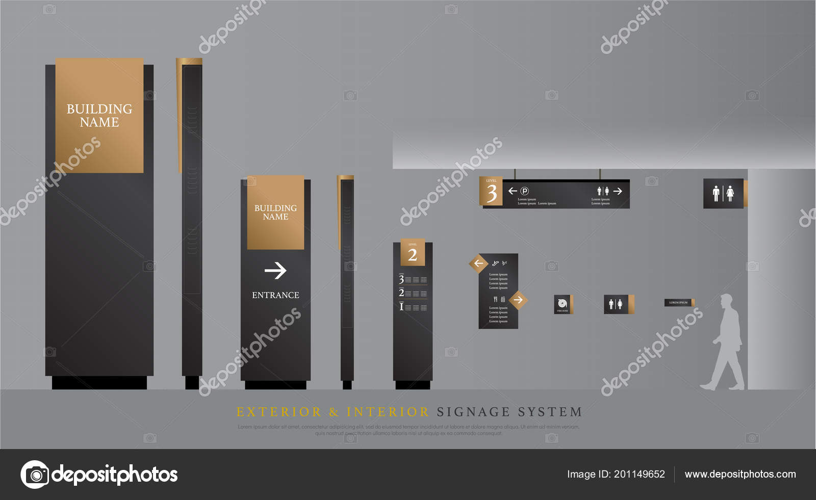Directional Signage Template