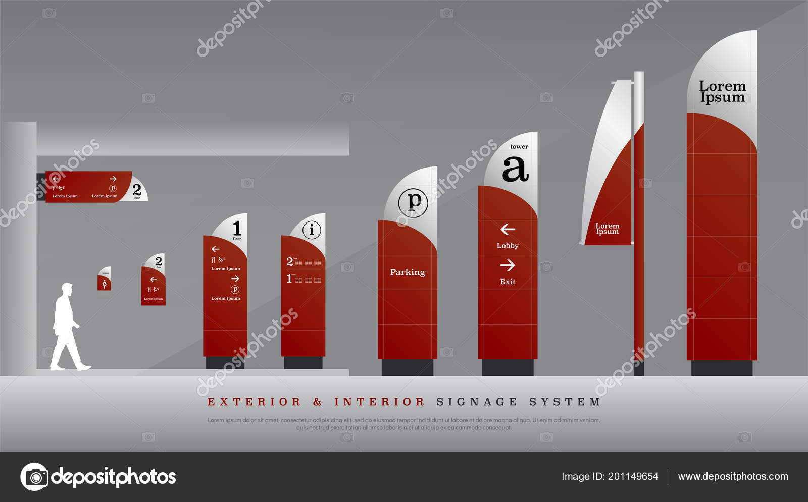 Directional Signage Template