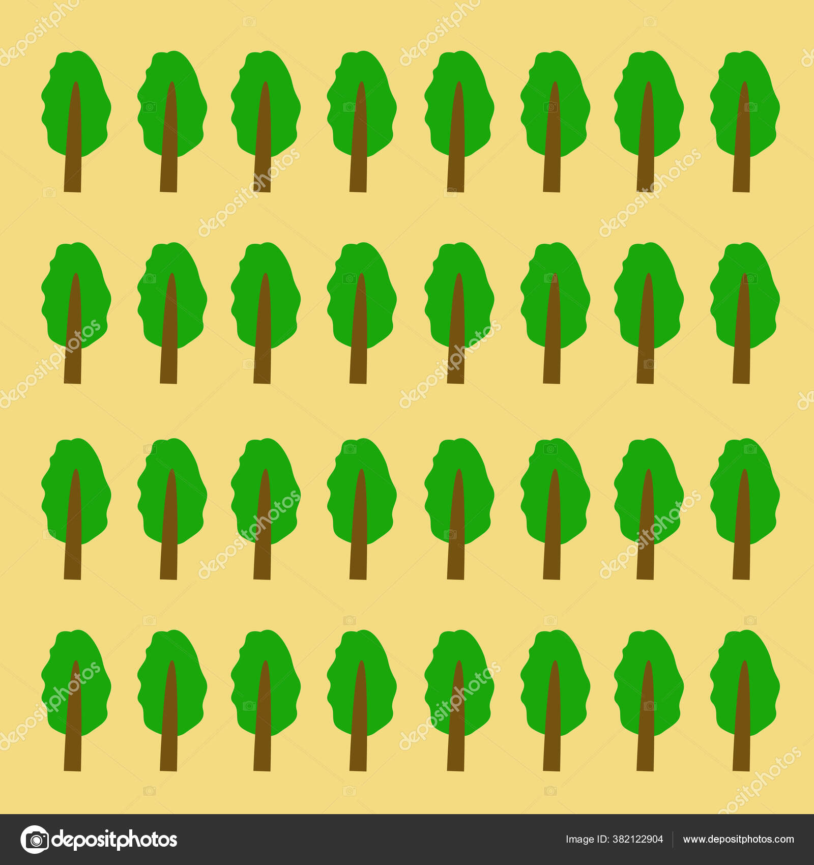 Design Trees Graphic Texture Pattern Stock Vector by ©BEEANDGLOW 382122904