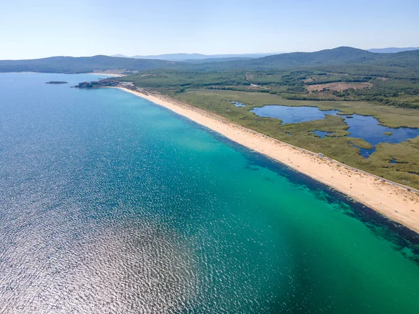 Aerial View Driving Beach Resort Dyuni Burgas Region Bulgaria Stock ...